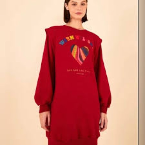 FARM Rio | Dresses | Farm Rio Warm Welcome Sweatshirt Dress Dress ...